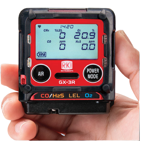 Item # GX-3R, Smallest and Lightest 4 Gas Monitors On Jorgensen & Co.
